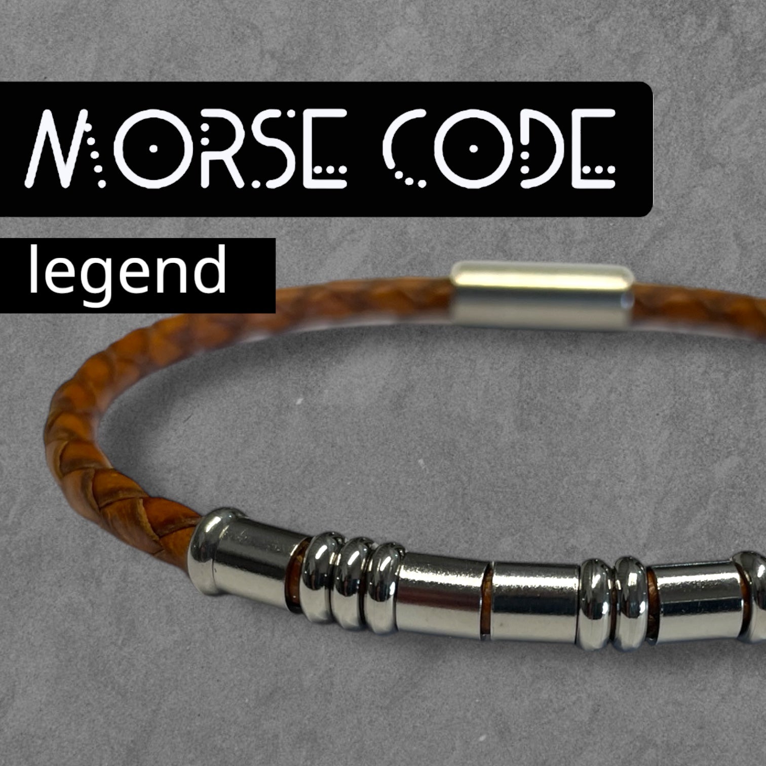LEGEND - MORSE CODE BRACELET – Instinct UK